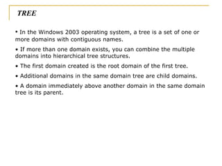 ACTIVE-DIRECTORY.ppt | Operating Systems | Computer Software and Applications