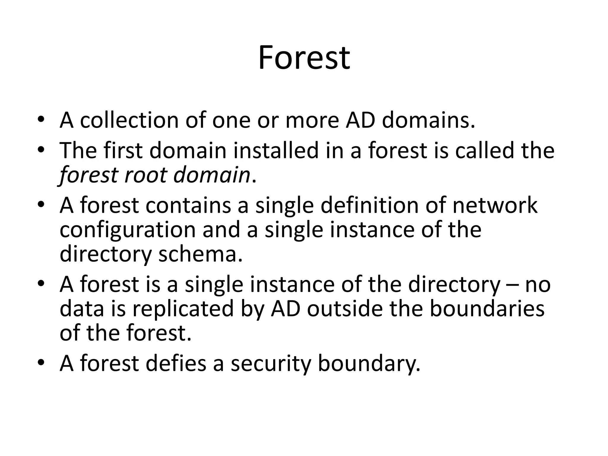 Active-Directory-Domain-Services.pptx | Operating Systems | Computer Software and Applications