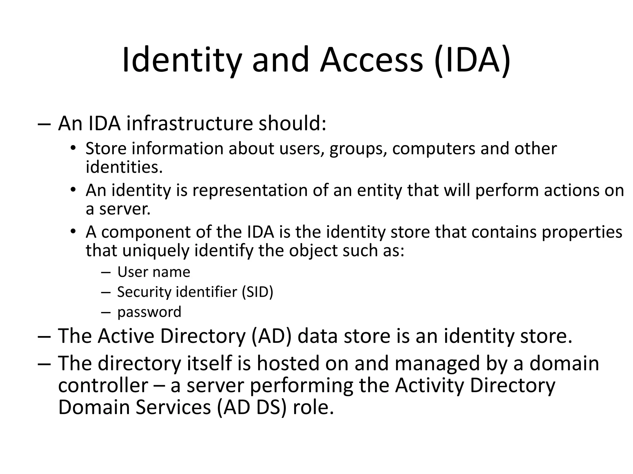 Active-Directory-Domain-Services.pptx | Databases | Computer Software and Applications