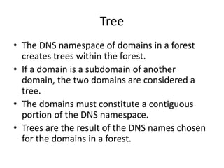 Active-Directory-Domain-Services.pptx | Databases | Computer Software and Applications