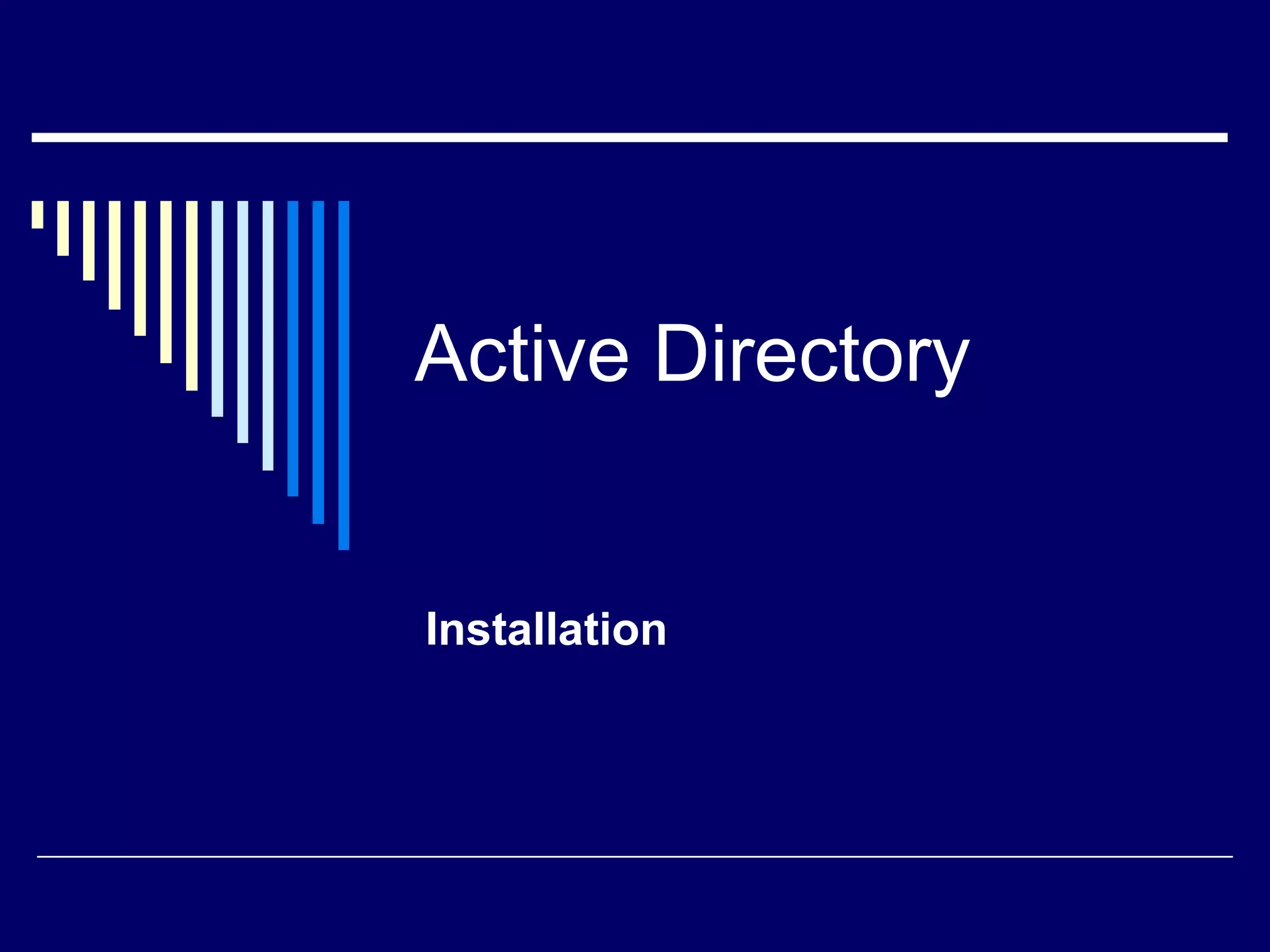 Active Directory | PPT