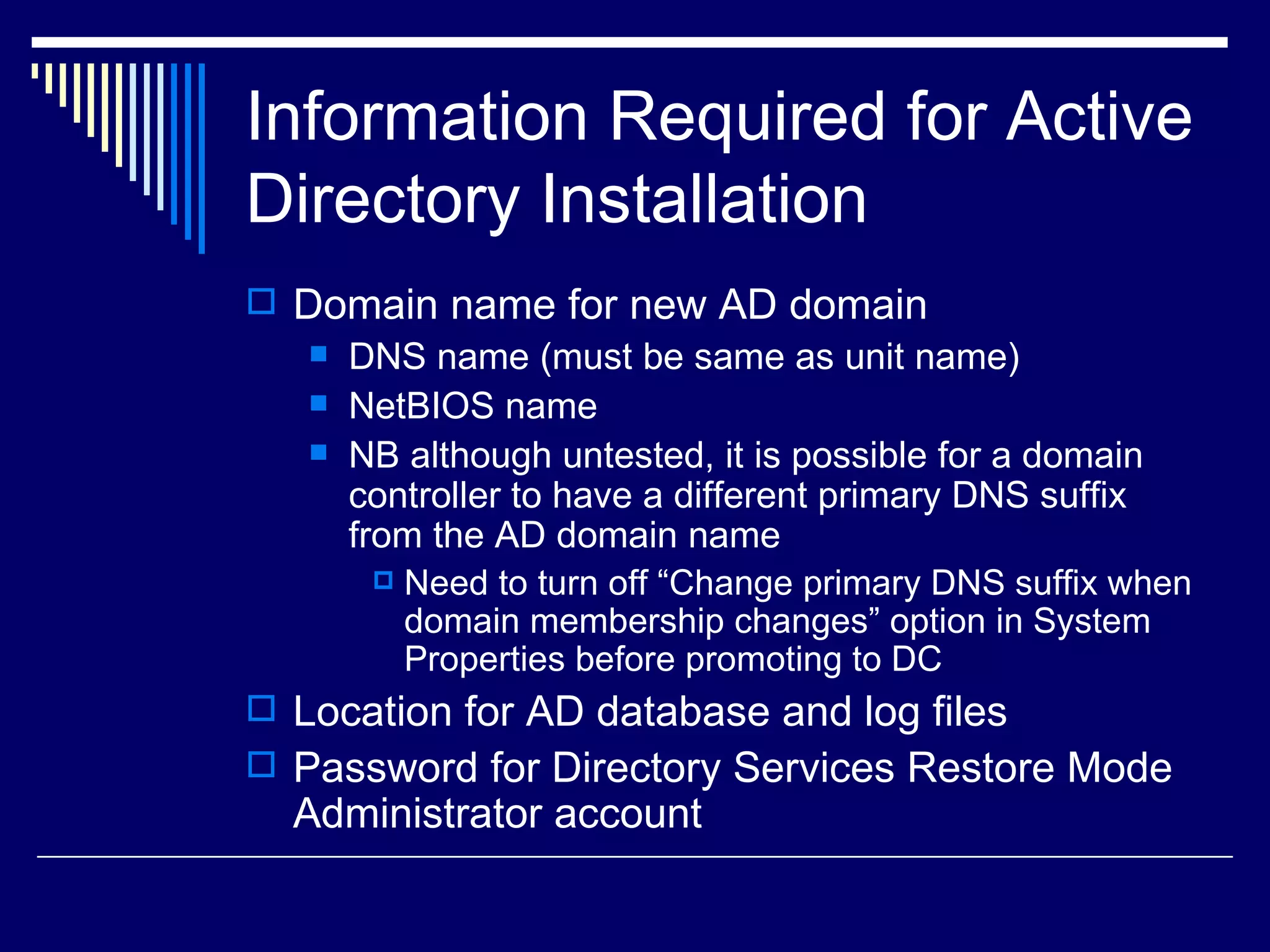 Active Directory | PPT