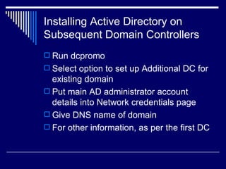 Active Directory | PPT