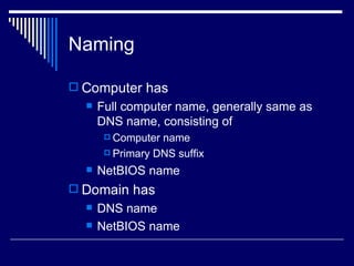 Active Directory | PPT
