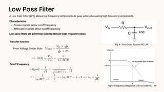 Active Filter Design Techniques Using Op-Amps | Low Pass, High Pass ...