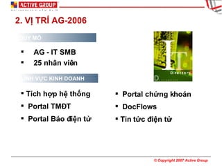 Active Group: Chiến lược AG | PPT