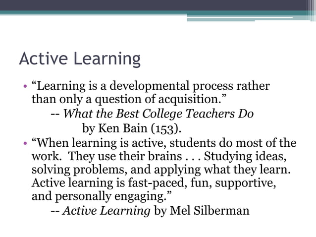 Active Learning Potions | PPT