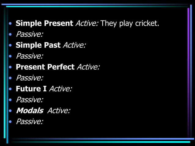active-passive - task.ppt