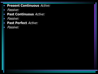 active-passive - task.ppt