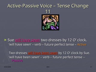 Active and Passive sentence english grammar | PPT