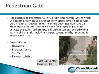 Active vs Passive Mitigation - FloodBreak® | PPT