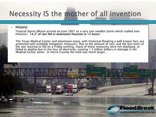 Active vs Passive Mitigation - FloodBreak® | PPT