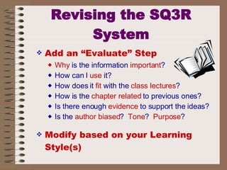 Active Reading--SQ3R | PPT