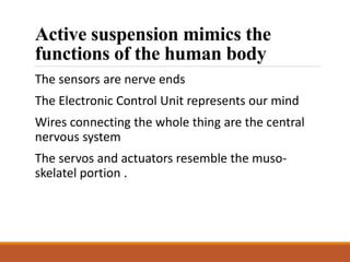 Active suspension-system | PPT