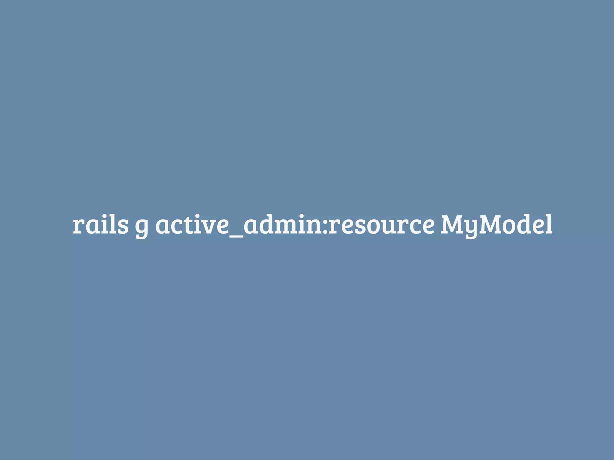 Active admin | PPT