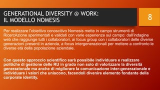 GENERATIONAL DIVERSITY @ WORK: i Valori che Uniscono | PDF | Human Resources | Business