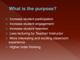 Active and collaborative learning | PPTX | Educational Assessment | Education