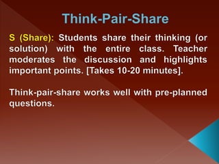 Active and collaborative learning | PPTX | Educational Assessment | Education