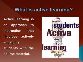 Active and collaborative learning | PPTX