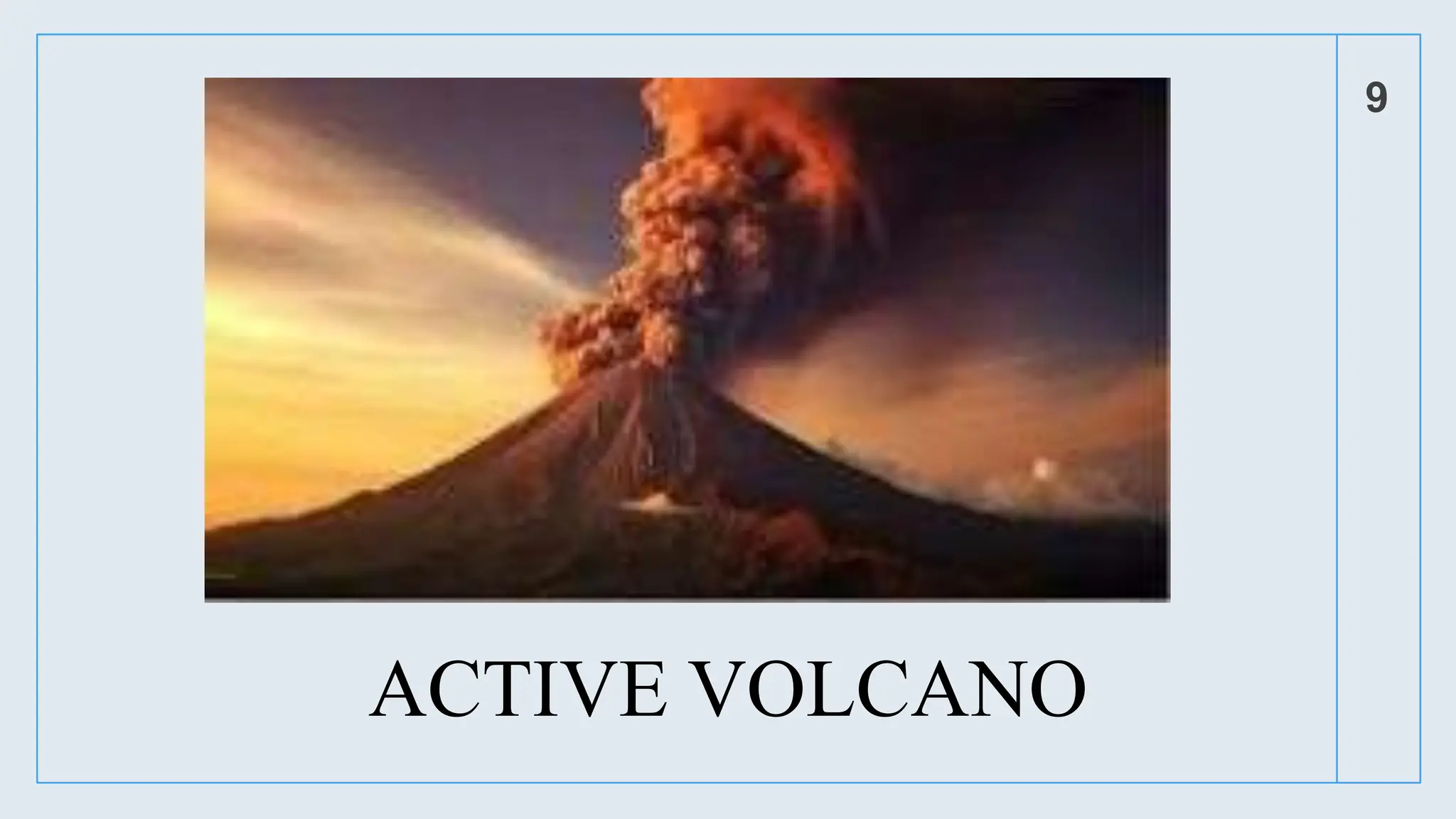 Active and Inactive volcanoes asada.pptx | Geography | Science