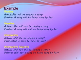 Active and passive | PPTX