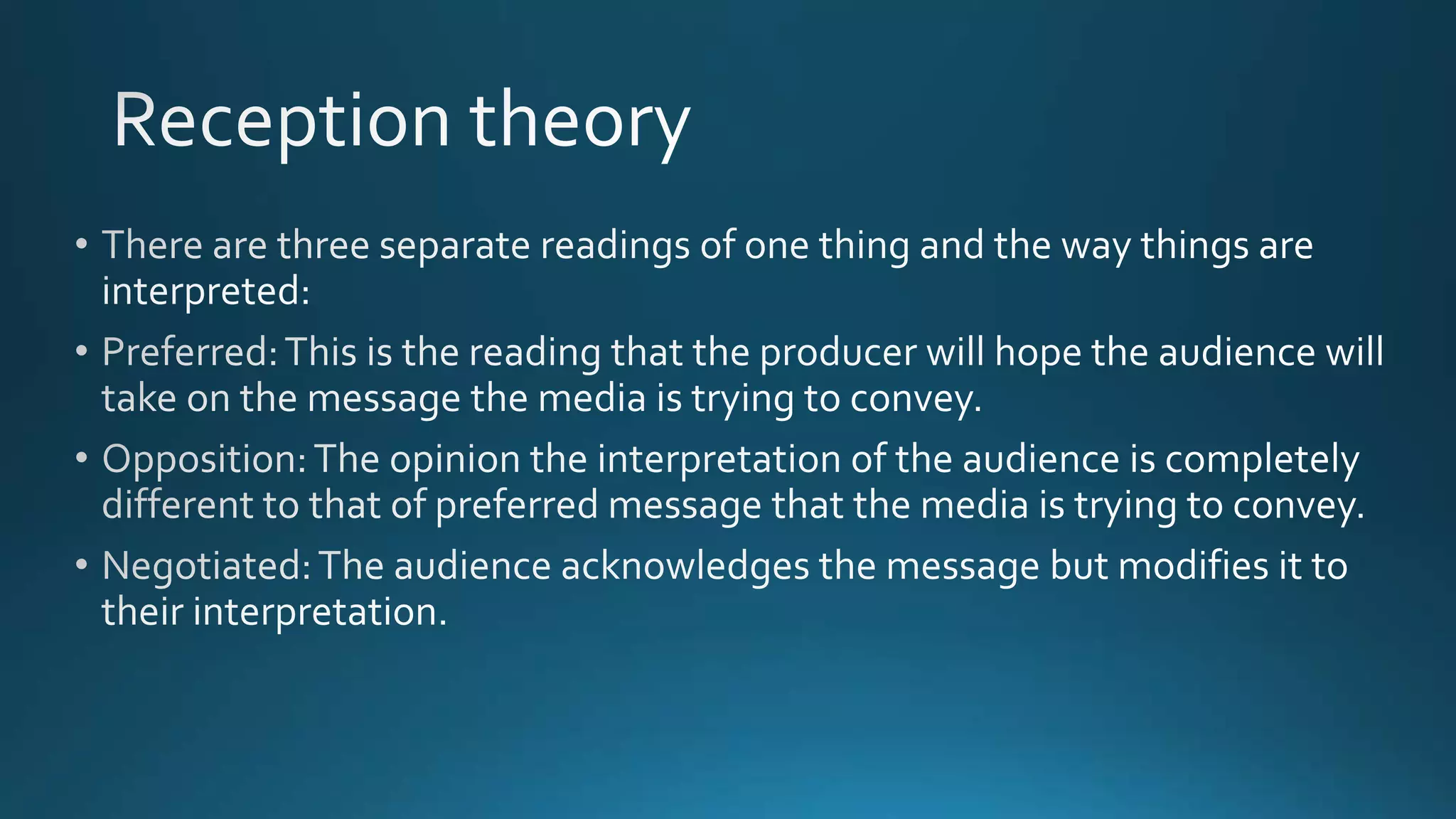 Active and passive audience theories | PPTX