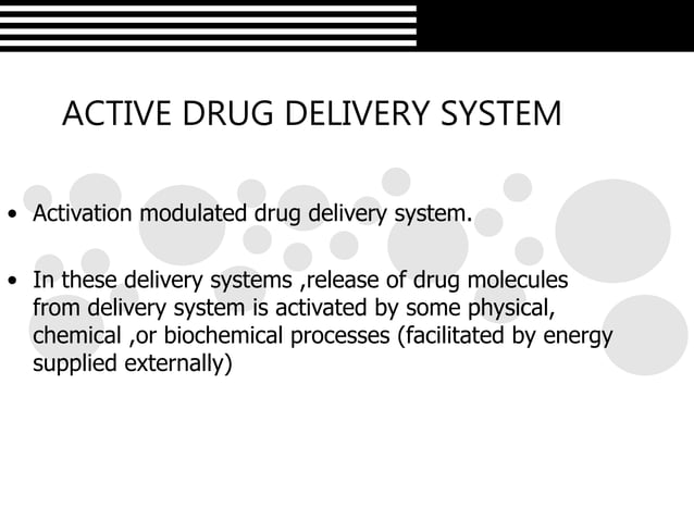 NEW ACTIVE AND PASSIVE DRUG DELIVERY.ppt | Pharmaceutical Drugs ...