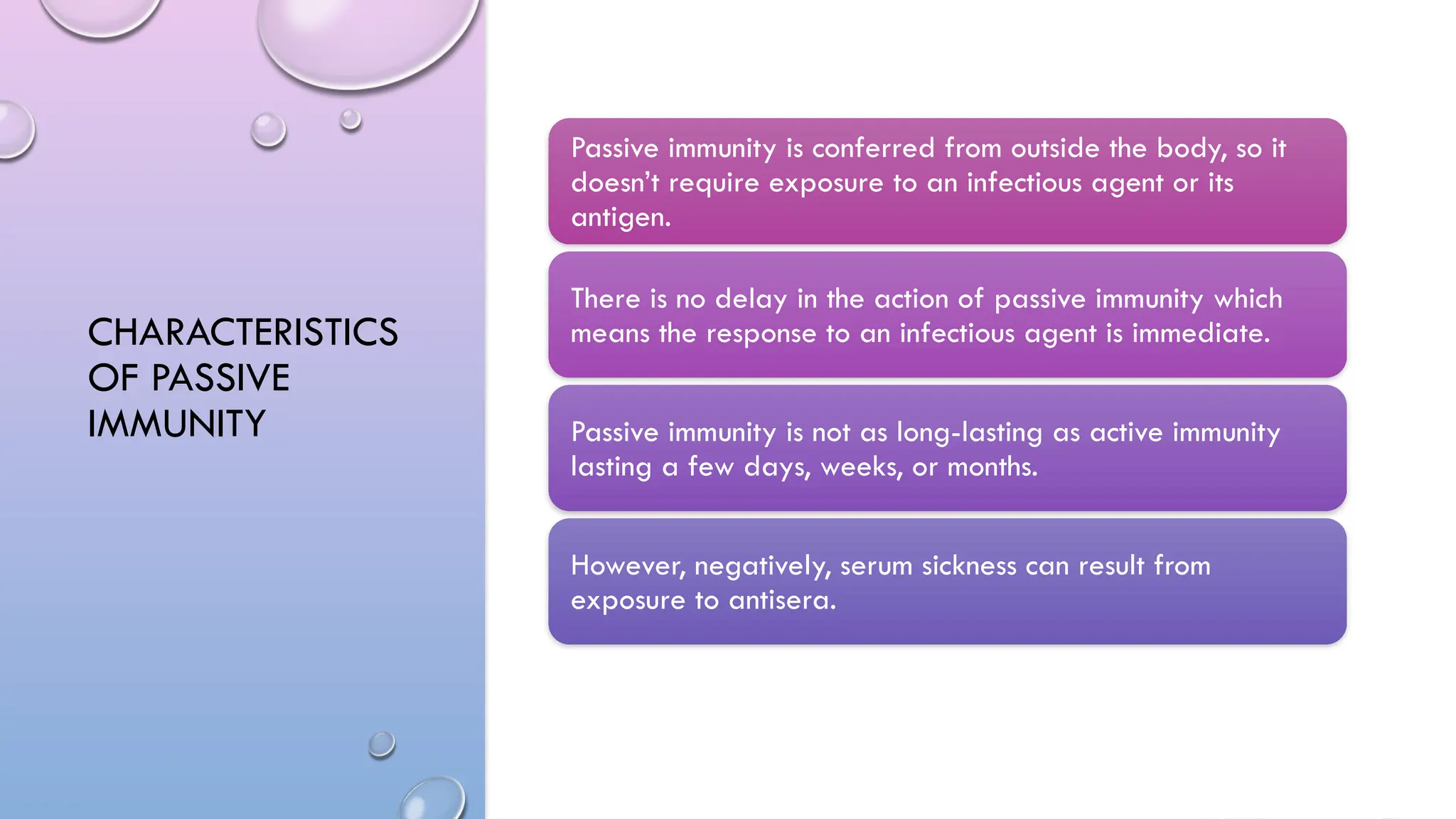 active and passive immunity and the mechanism of action | PPTX