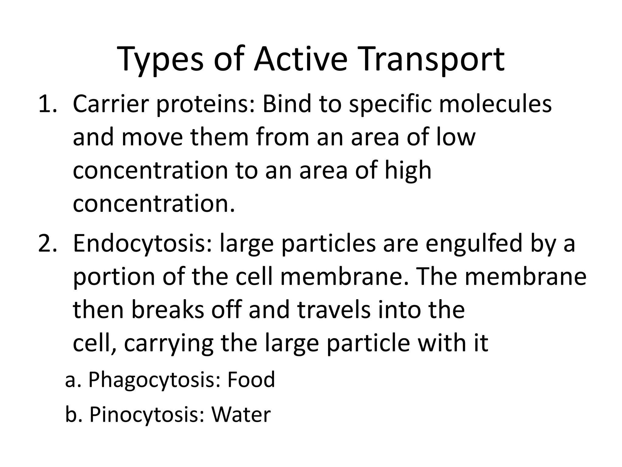 Active and passive transport | PPTX