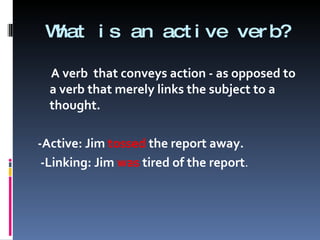 Active And Passive Voice | PPT