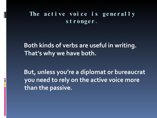 Active And Passive Voice | PPT