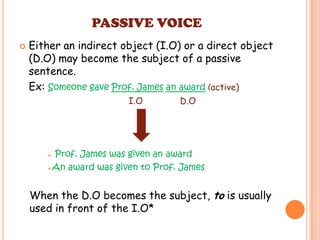 Active and passive voice | PPTX