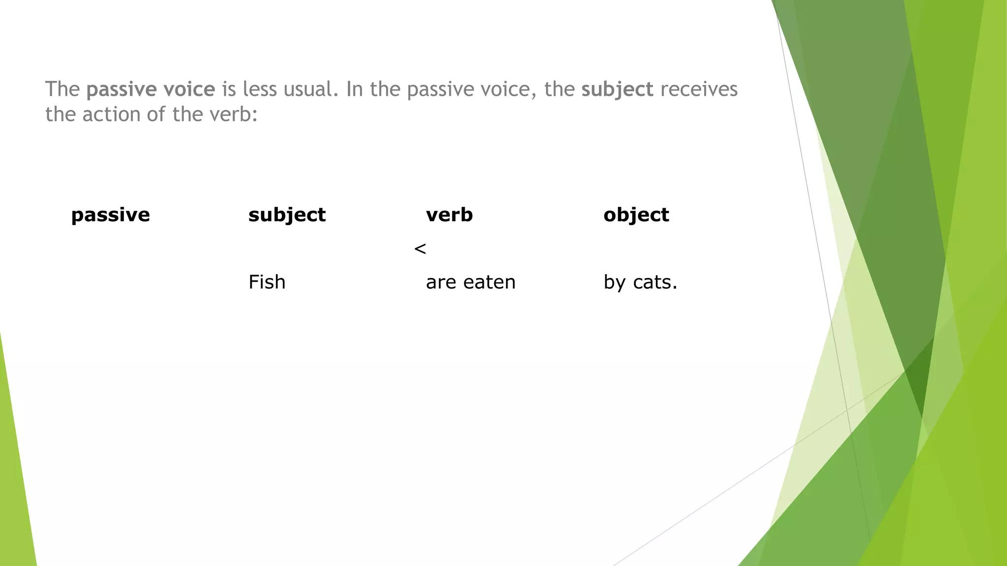 Active and passive voice | PPTX