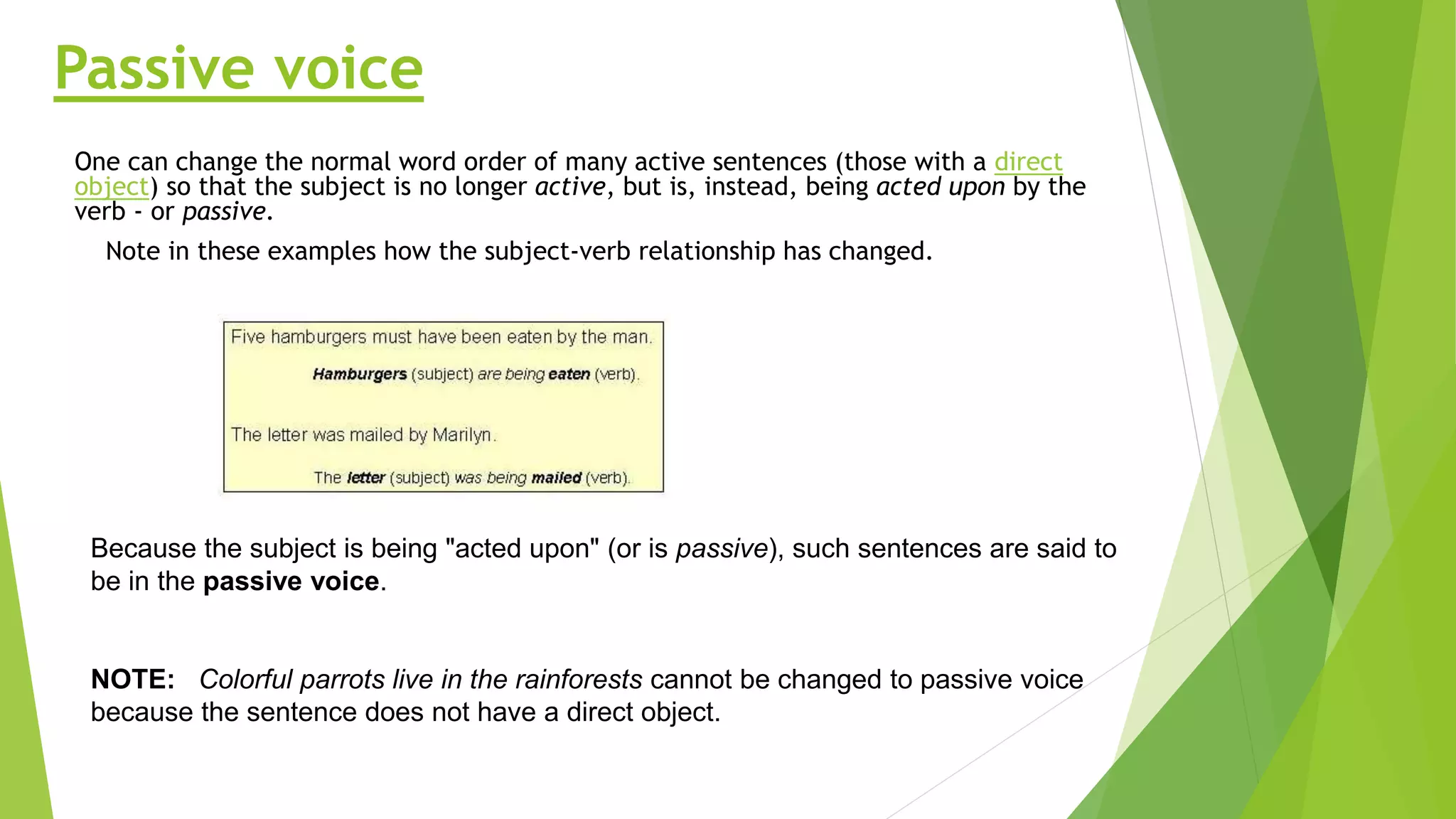 Active and passive voice | PPTX