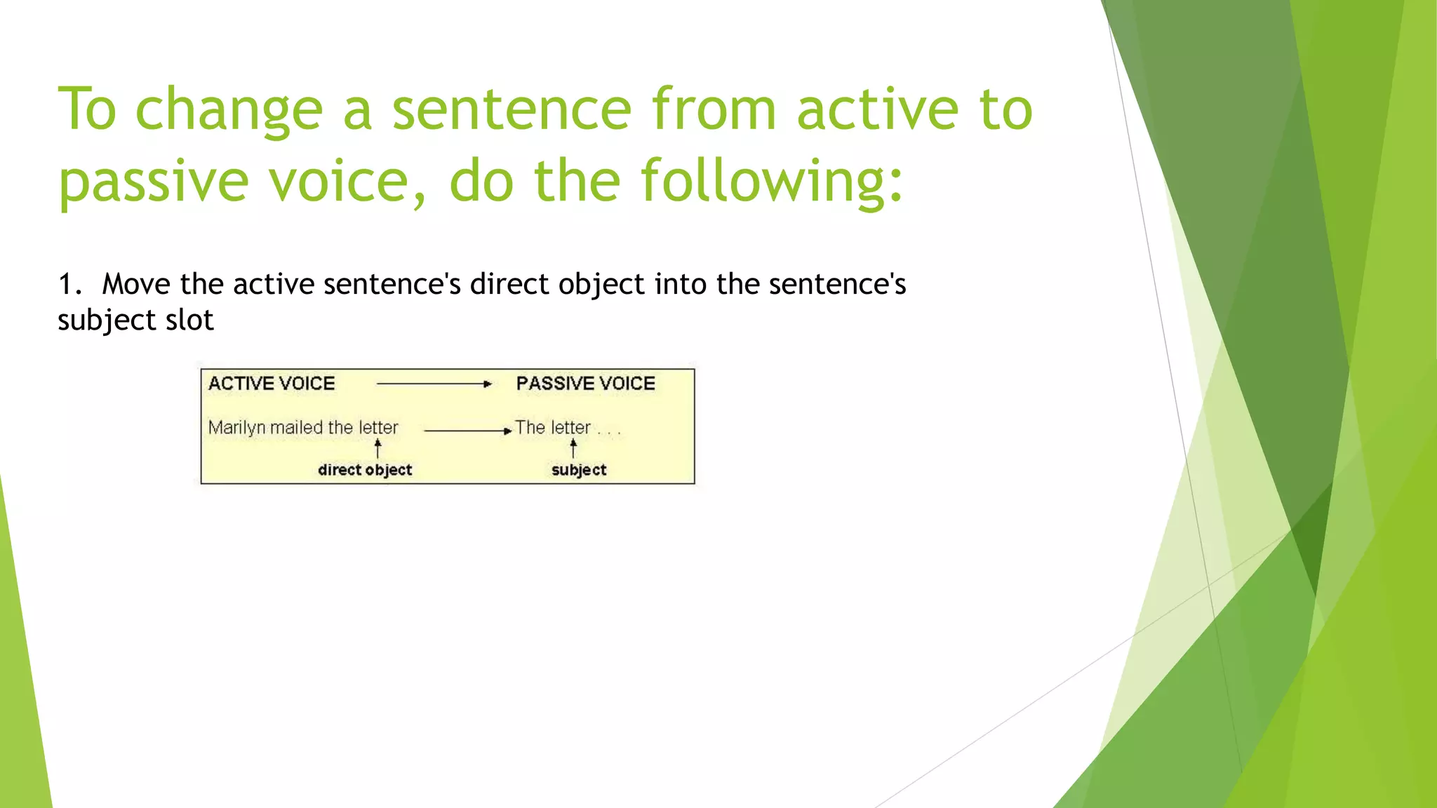 Active and passive voice | PPTX