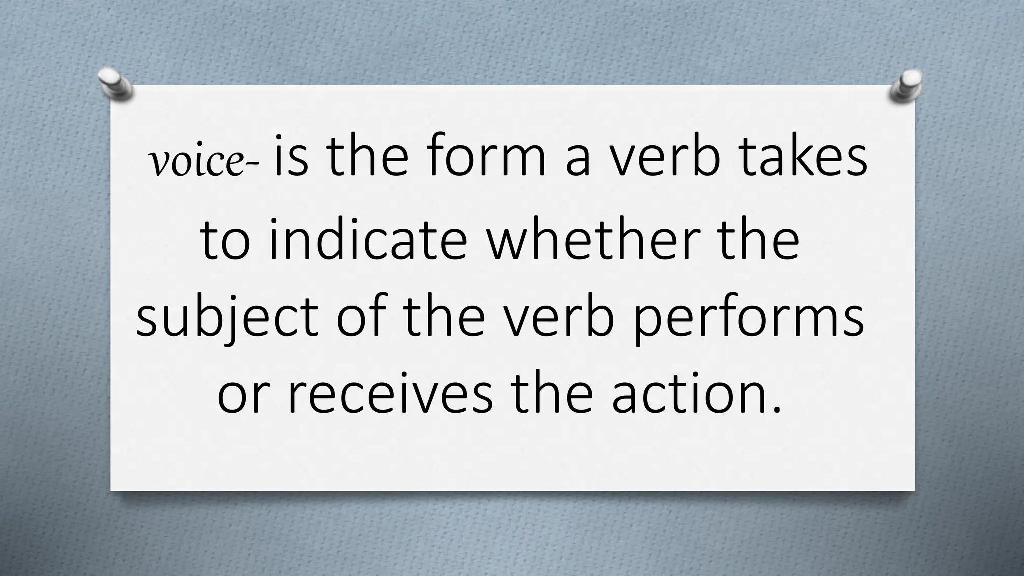Active and Passive Voice GRADE 8 ENGLISH | PPTX