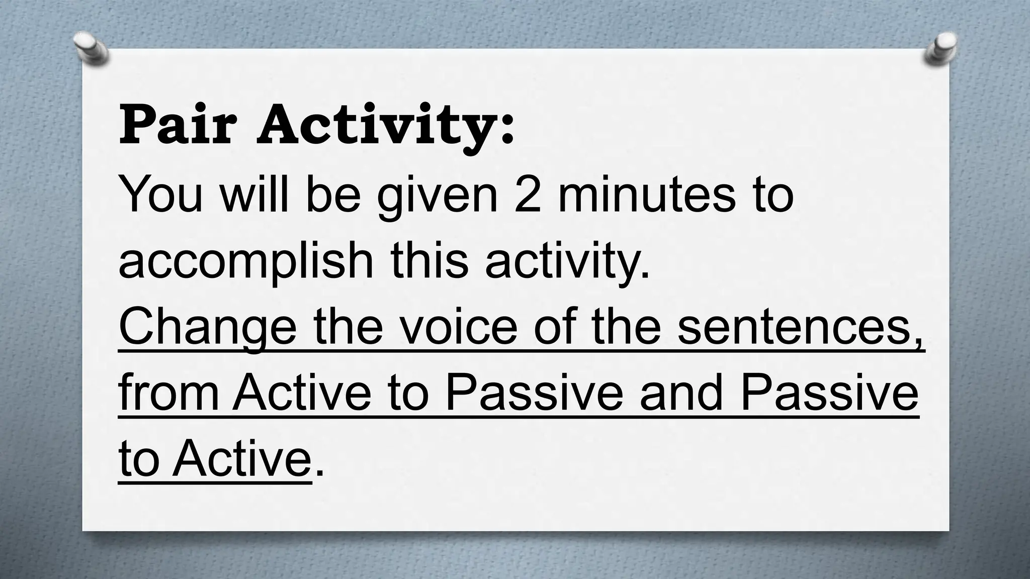 Active and Passive Voice GRADE 8 ENGLISH | PPTX