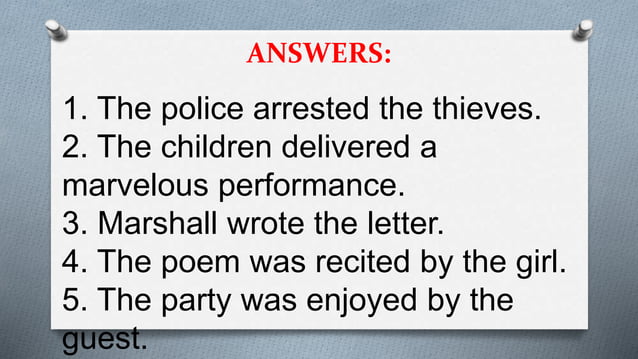 Active and Passive Voice GRADE 8 ENGLISH | PPTX