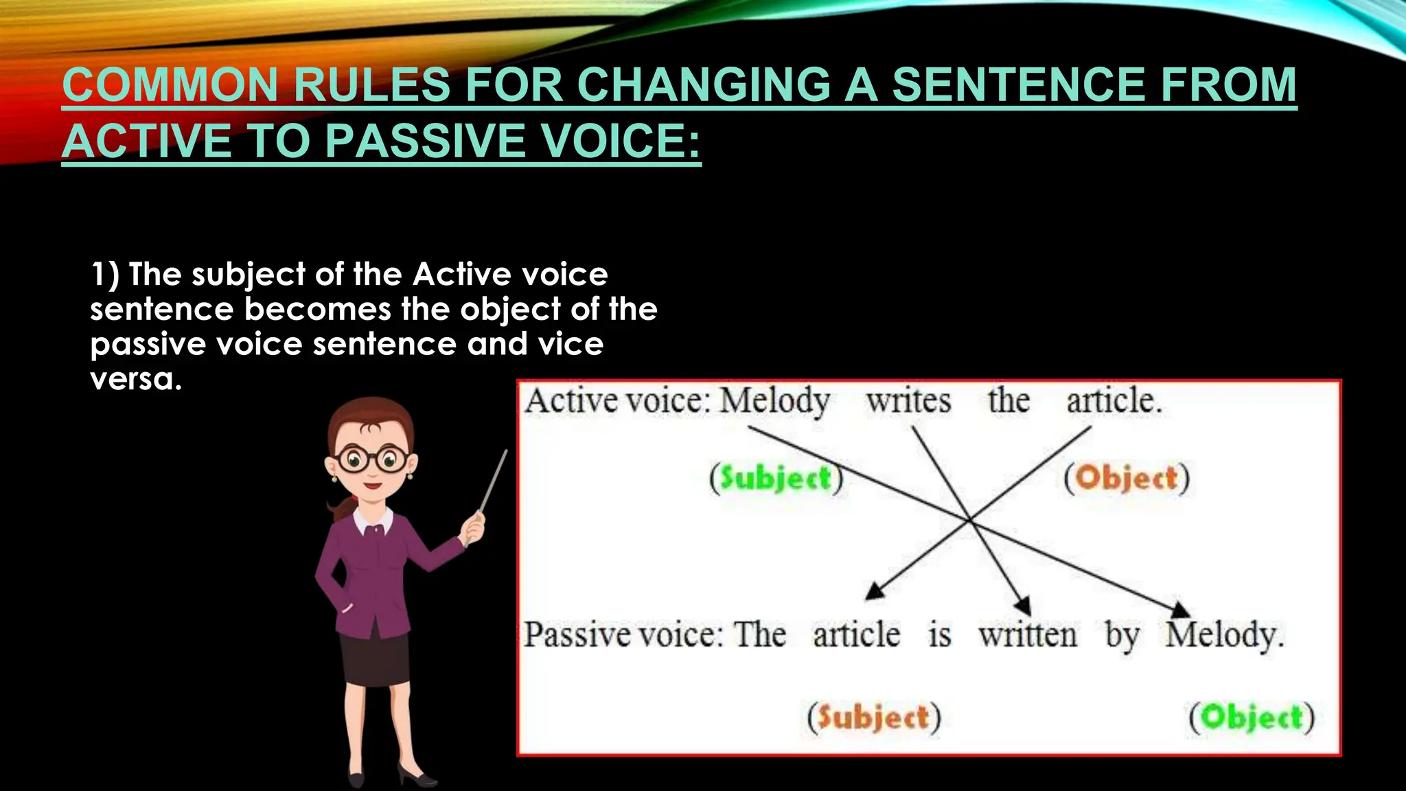 ACTIVE AND PASSIVE VOICE - ENGLISH GRAMMAR | PPTX