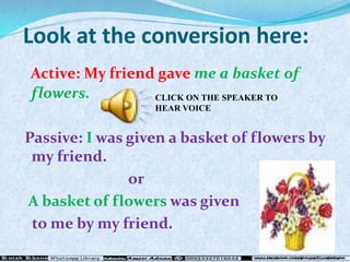 Active and passive voice | PDF