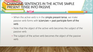 Active and passive voice | PPT