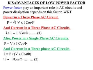 Active and reactive power and its equations | PPT
