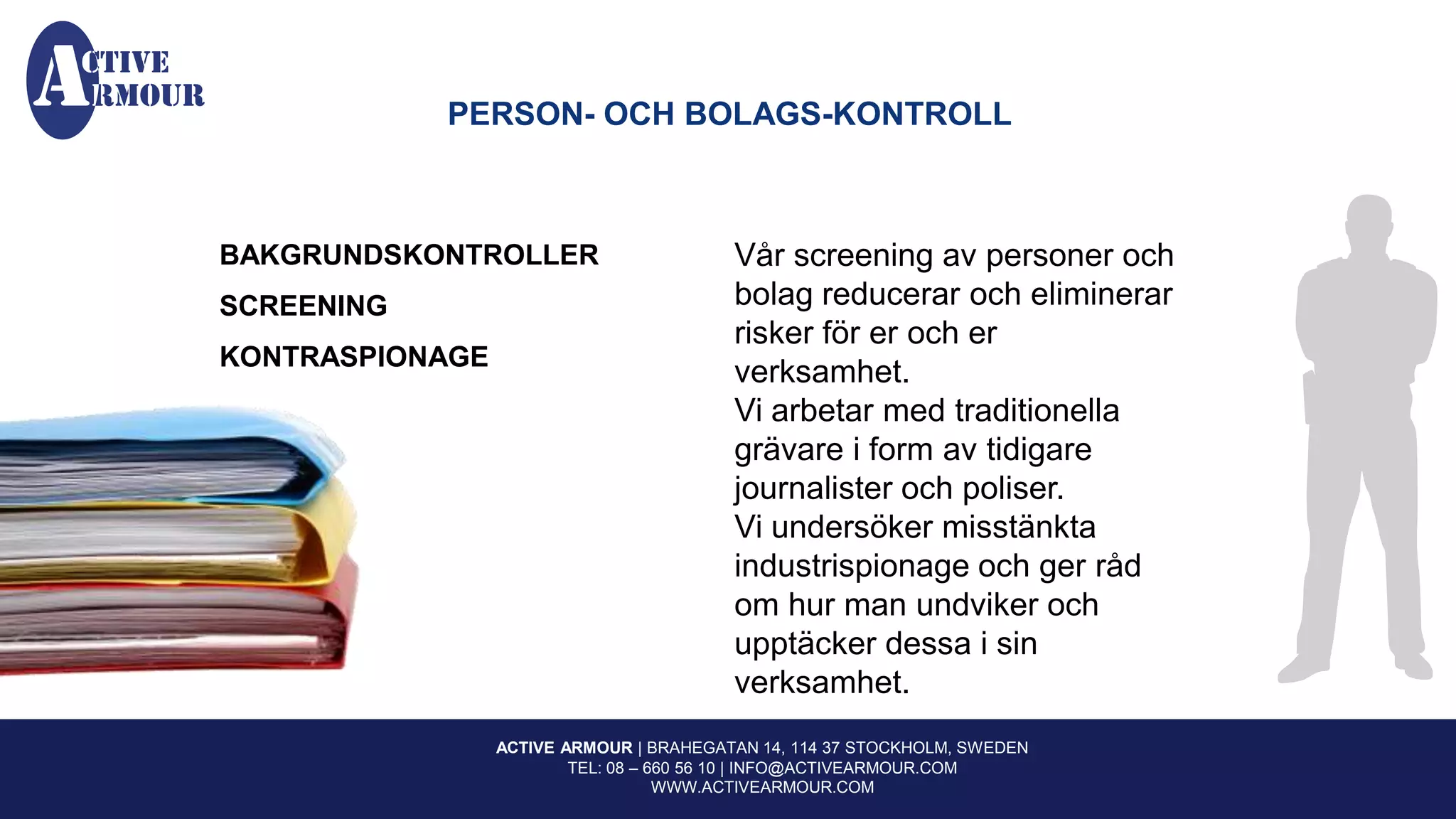 Active Armour Presentation | PPSX