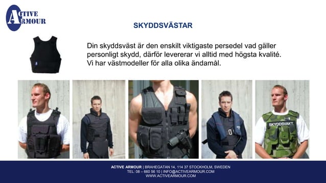 Active Armour Presentation | PPSX