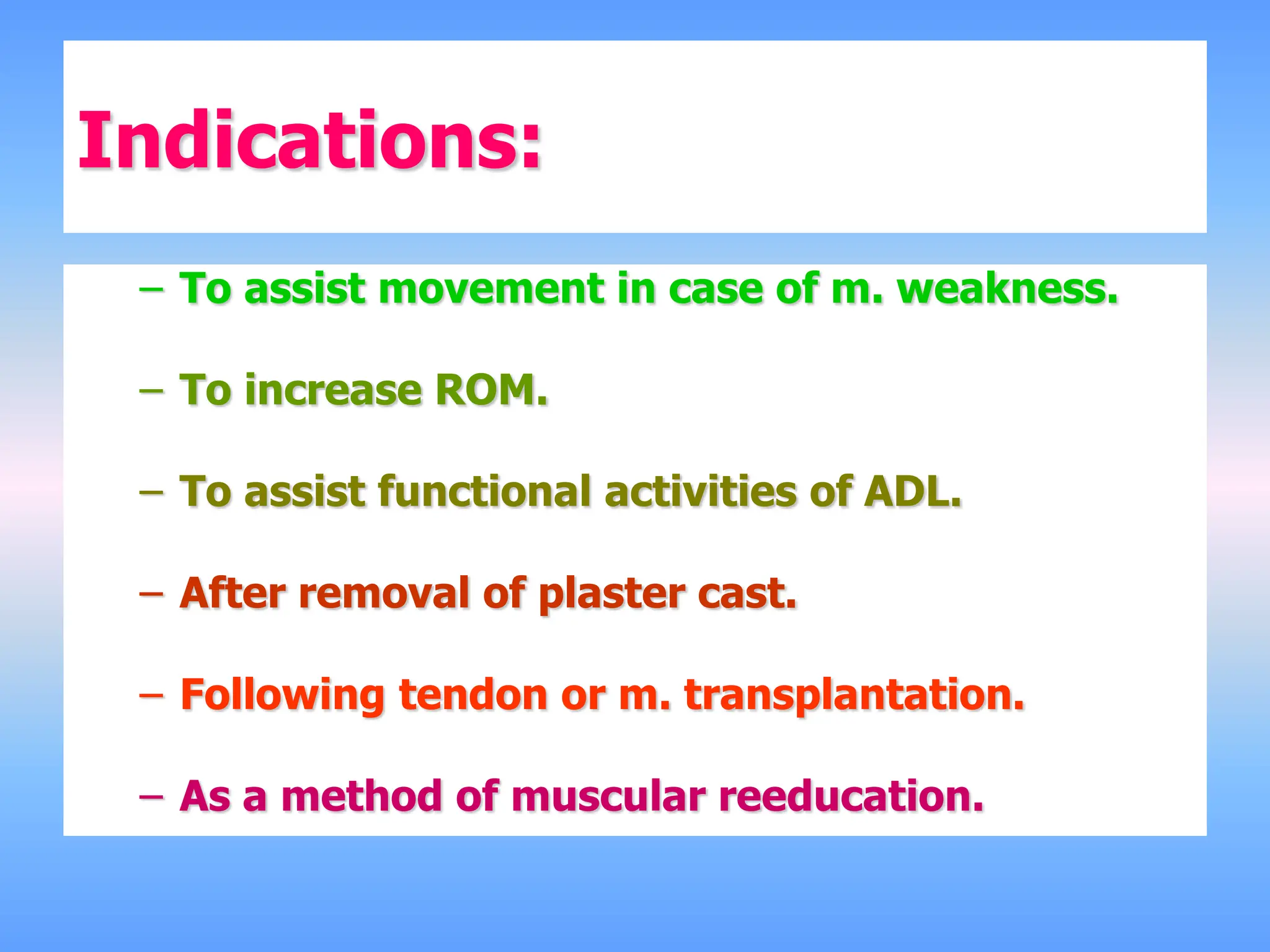 Active assisted exercise.ppt