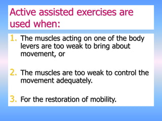 Active assisted exercise.ppt