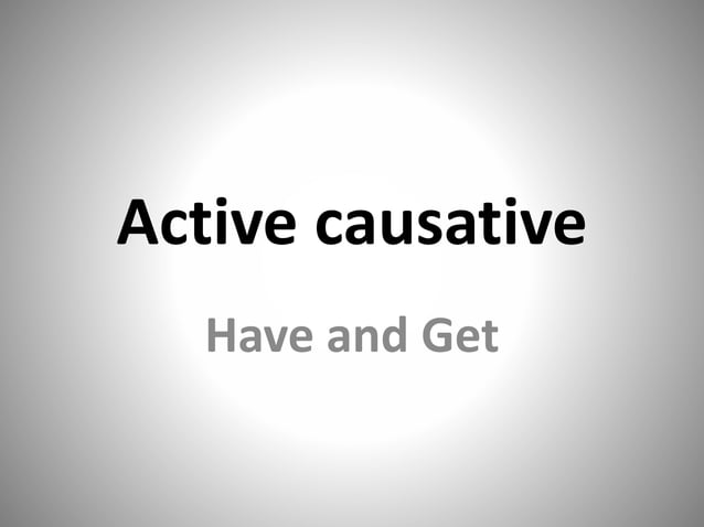 Active causative.pptx