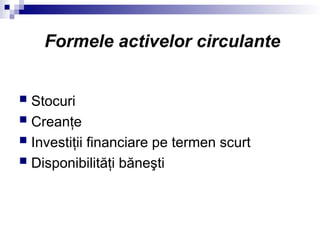 Active circulante. Stocuri | PPT