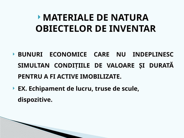 Active circulante - Stocuri | PPTX