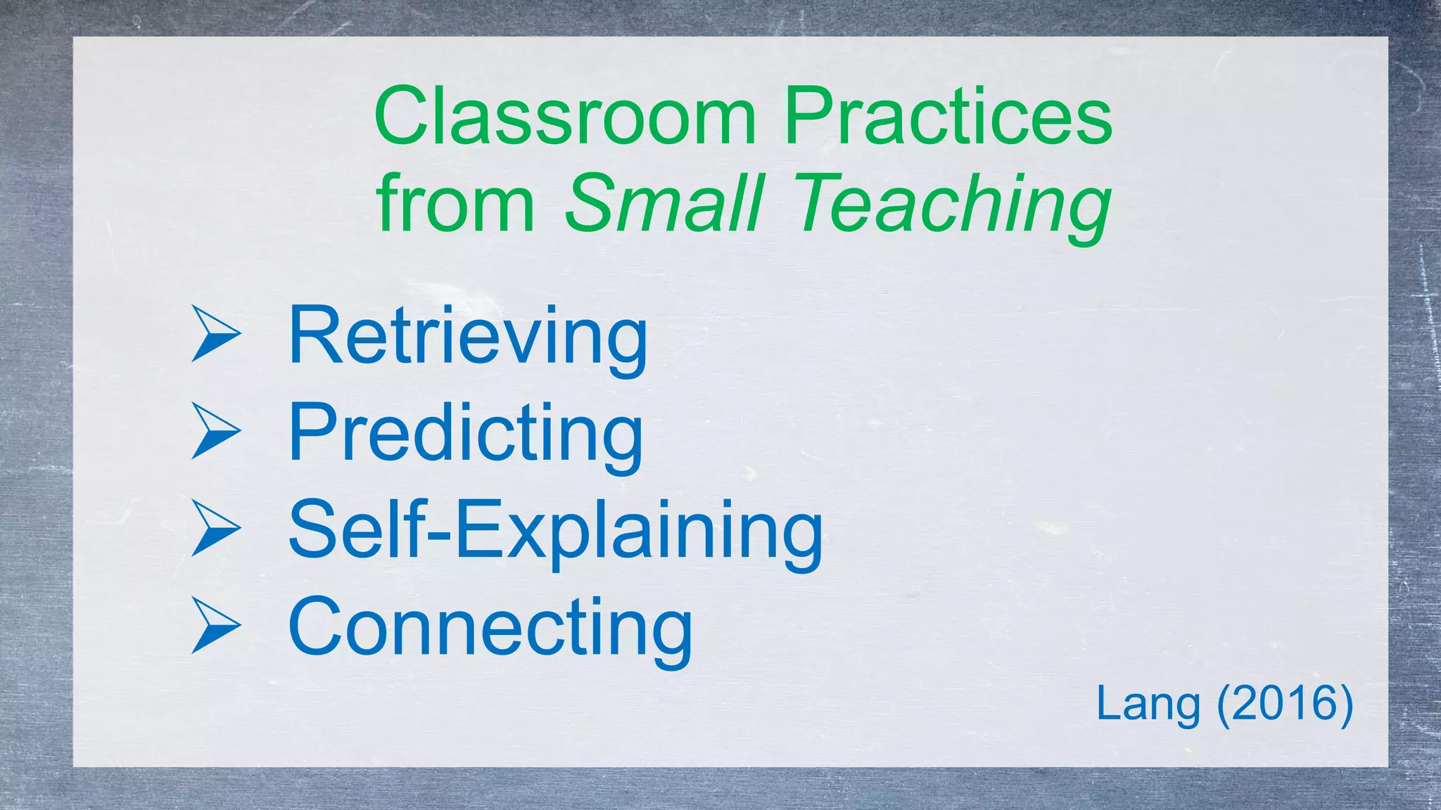 Active Classroom Practices | PPTX